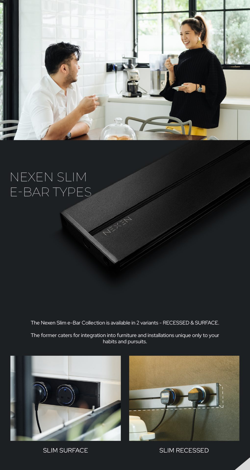 Slim Electric Bar (Recesseded) - Nexen Power Track